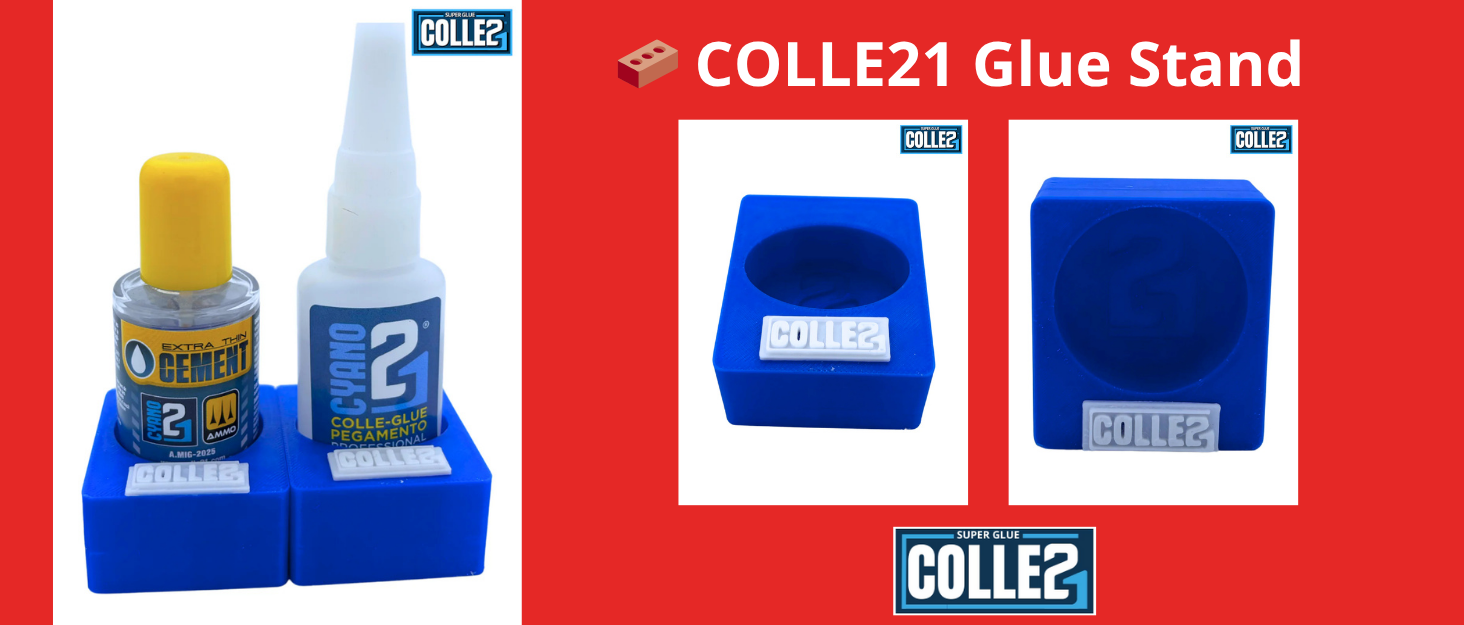 Le flacon de colle Super Glue Cyano tombe tout le temps