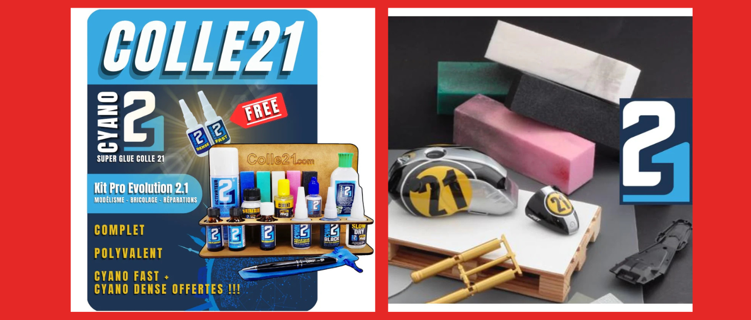 Super Glue Cyano Glue21: El kit esencial